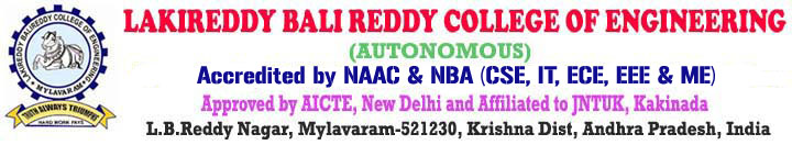 LAKIREDDY BALI REDDY COLLEGE OF ENGG.